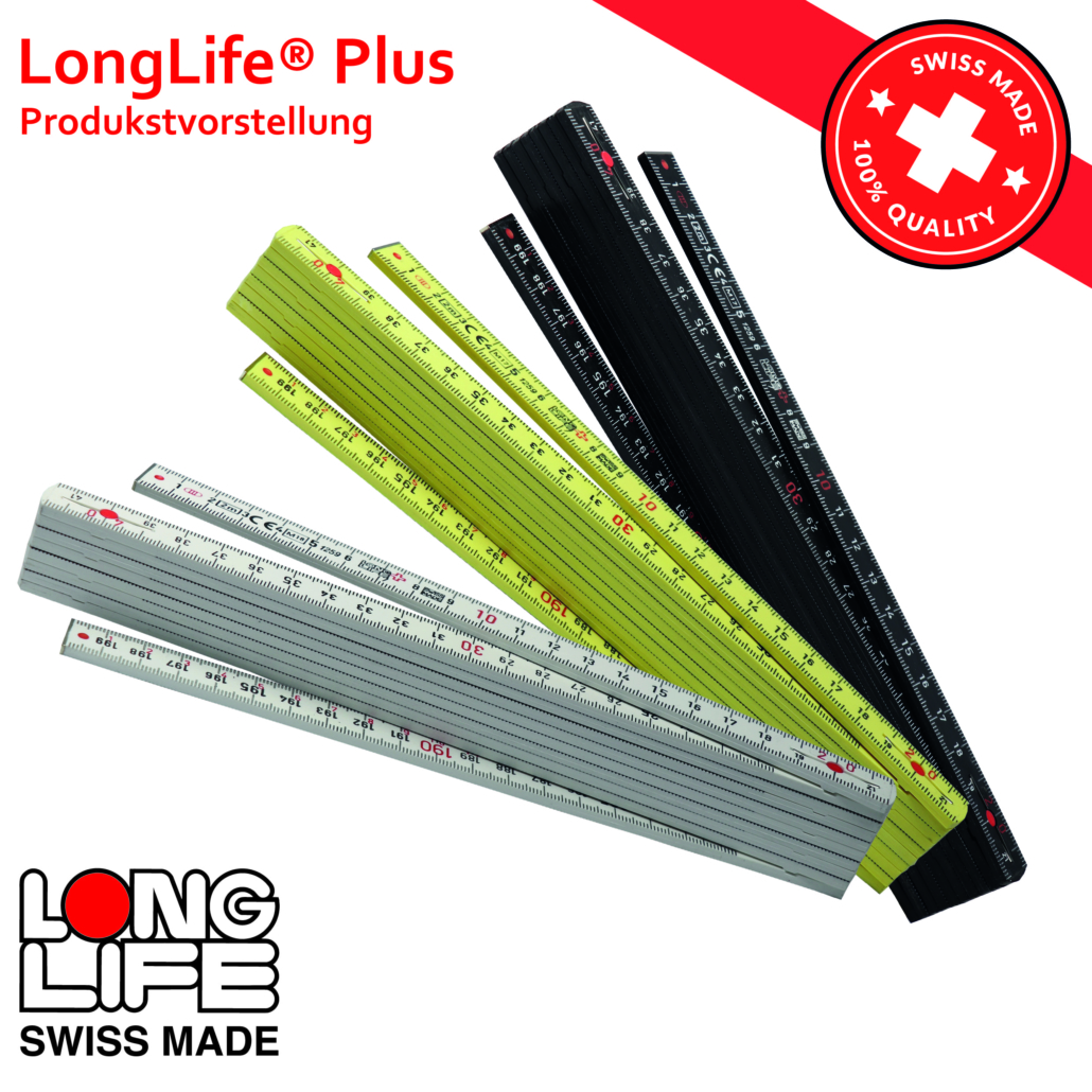 Produktvorstellung LongLife® Plus Meterstab - Kunststoffwerk AG Buchs